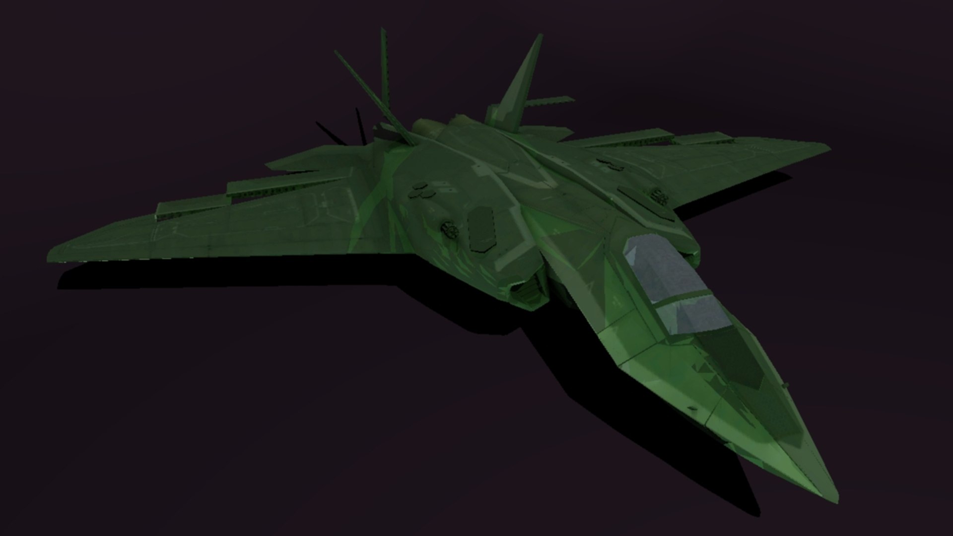 Aircraft Razor Fighter 3D Model - TurboSquid 1204340