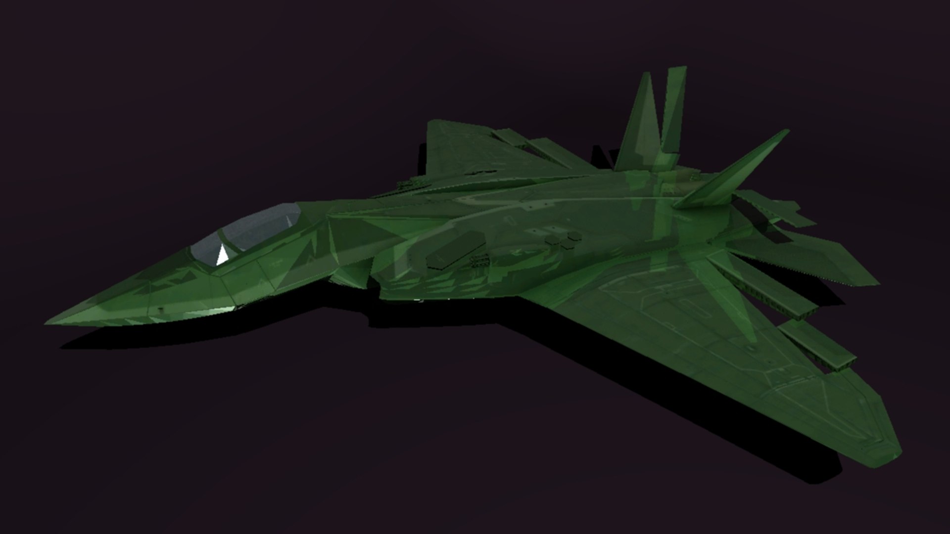 Aircraft Razor Fighter 3D Model - TurboSquid 1204340