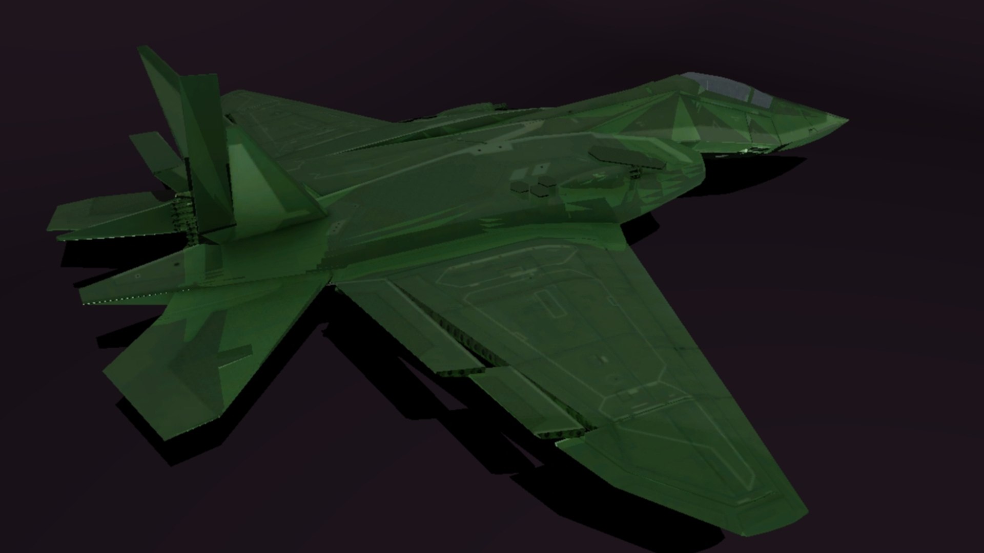Aircraft Razor Fighter 3D Model - TurboSquid 1204340