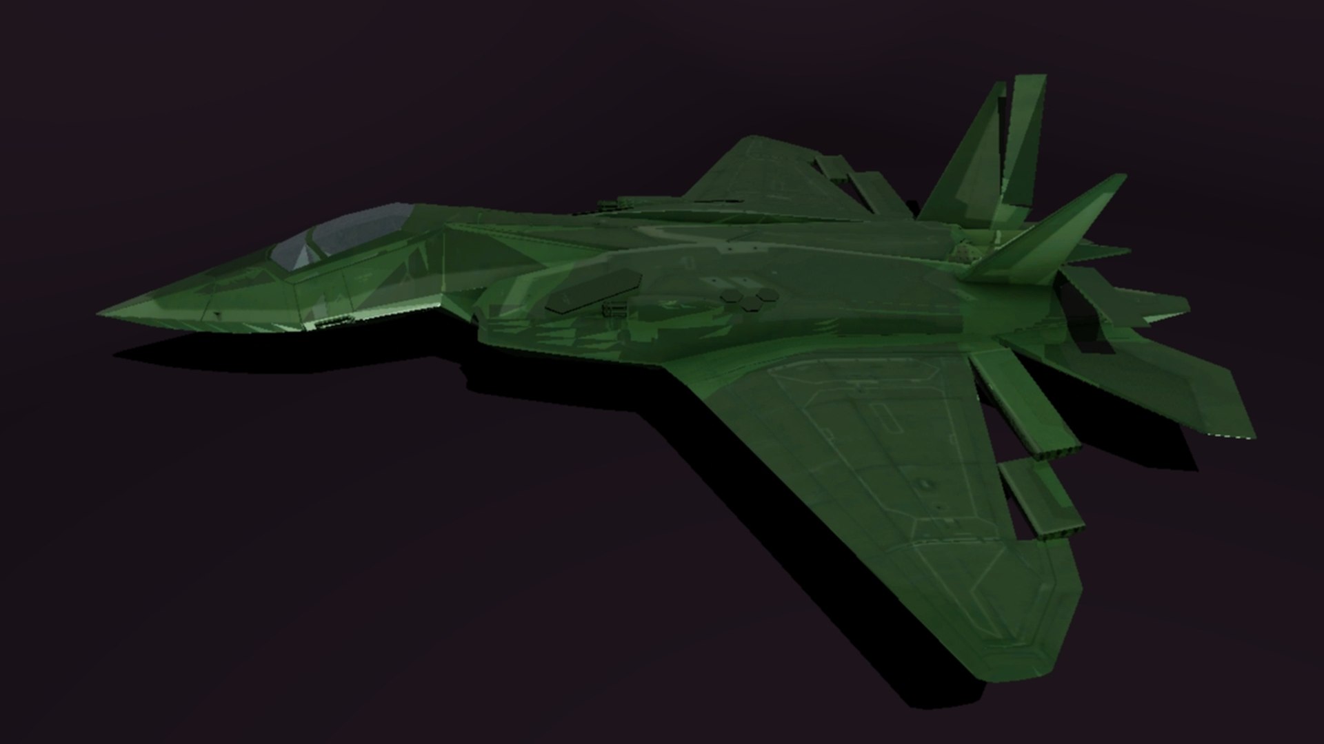 Aircraft Razor Fighter 3D Model - TurboSquid 1204340