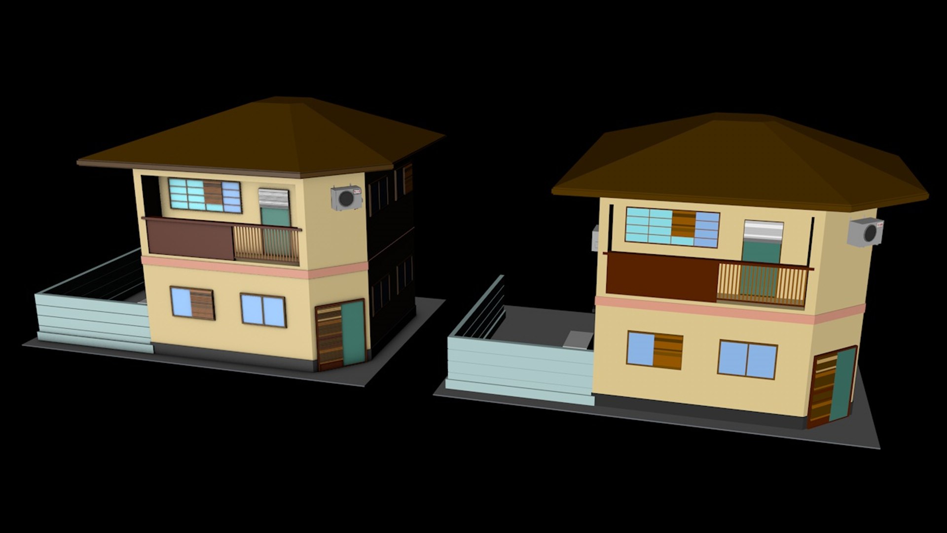 3D Japanese Suburban Rural House 1 - TurboSquid 1412737