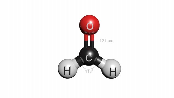 포름 알데히드 3D 모델 CH2O 3D 모델 - TurboSquid 1424336