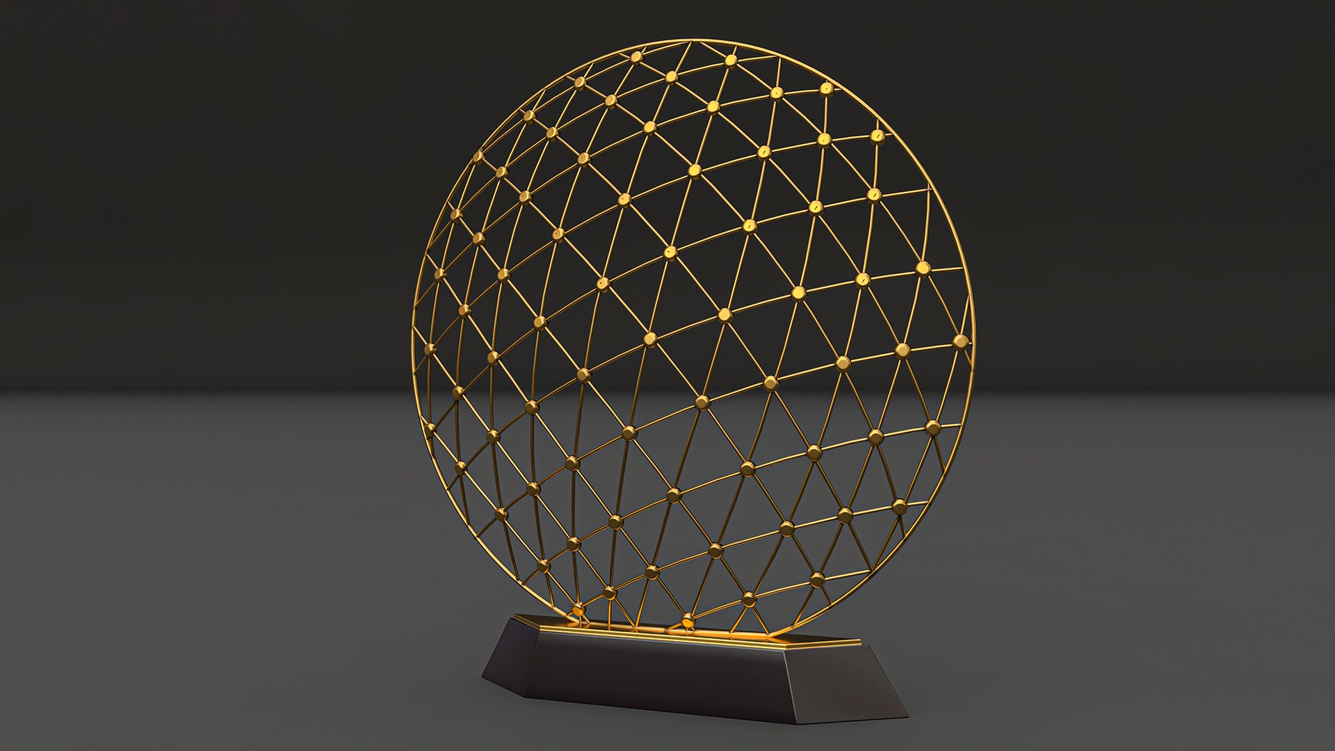 Wire Frame Sphere Model - TurboSquid 2115737