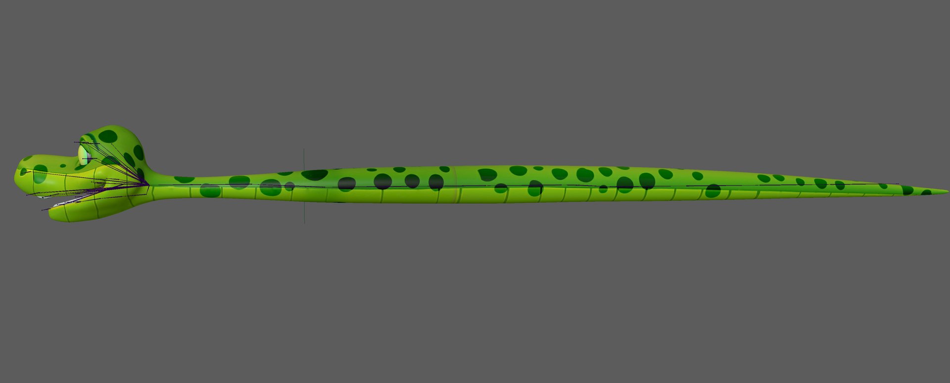 3D Cartoon Snake Rig Model - TurboSquid 1888734