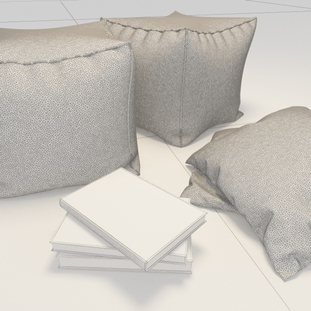 3d Pouffee Pouf