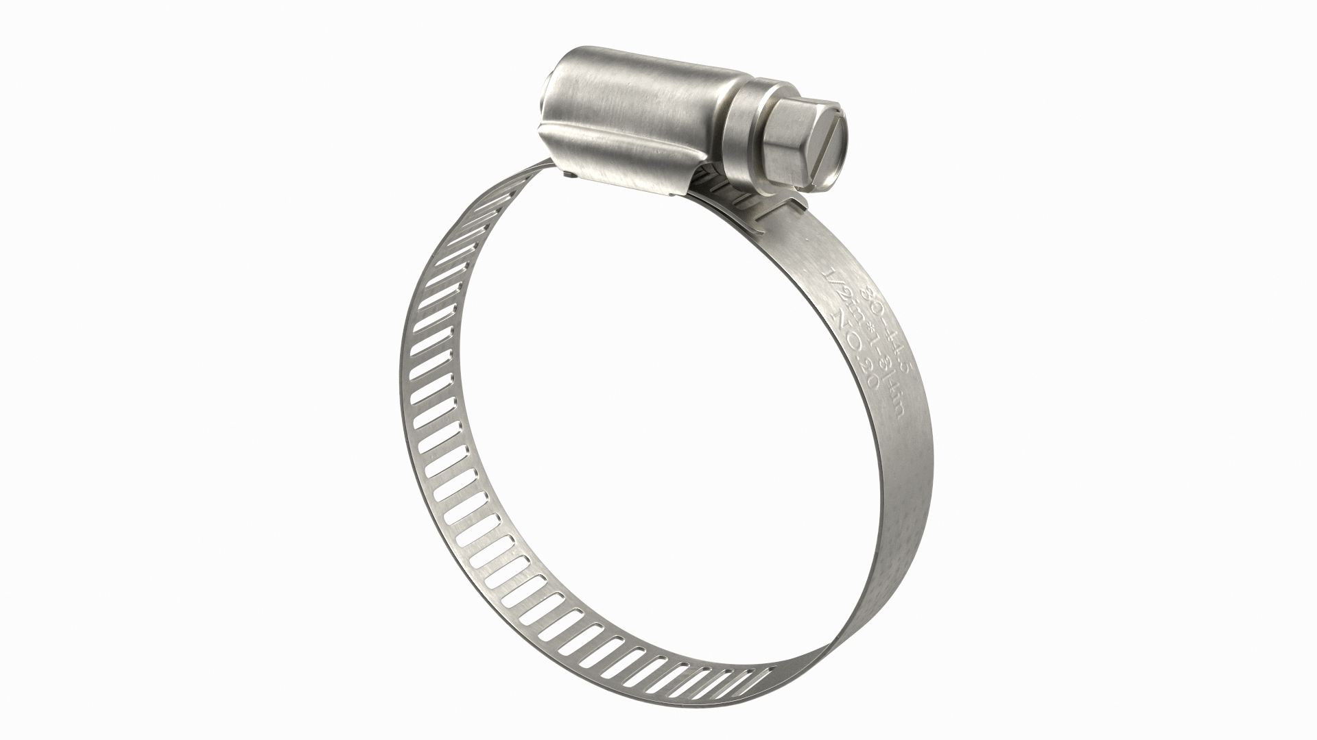 3D Hose Clamp Stainless Steel 30 44mm Model - TurboSquid 1810254