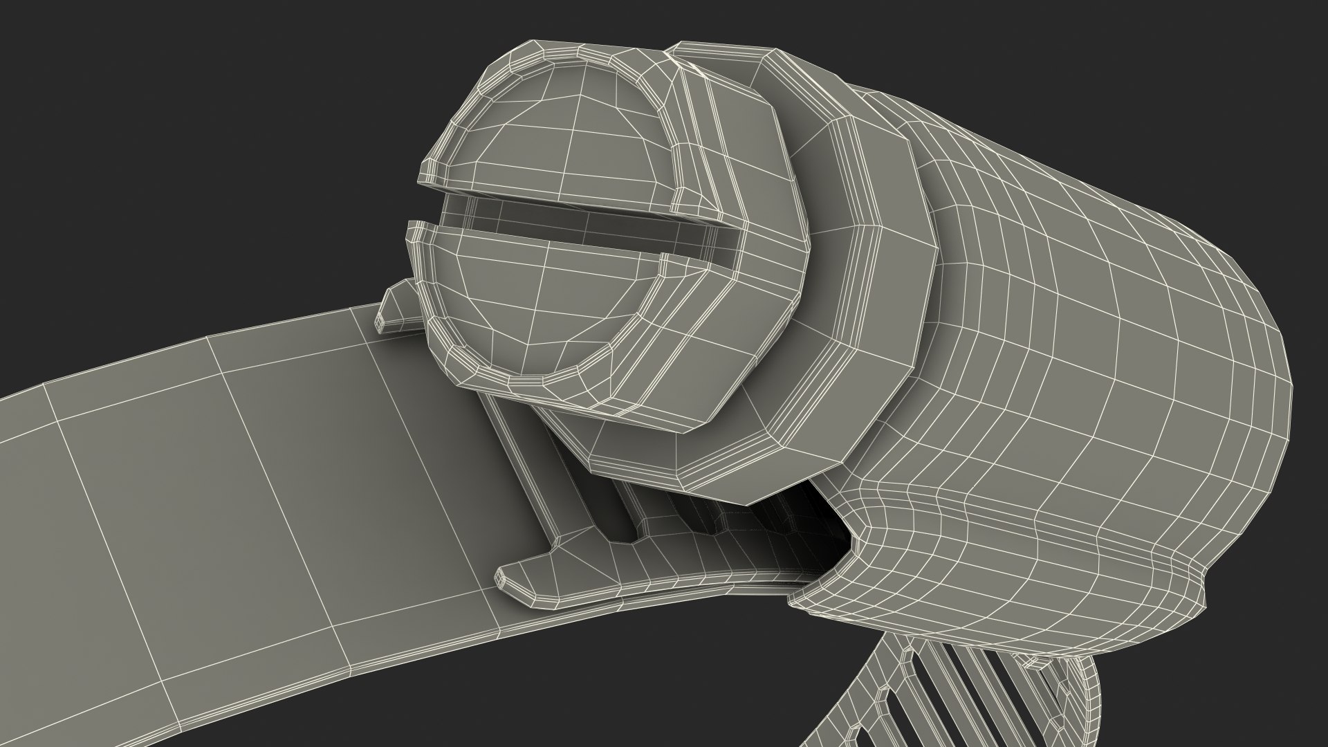 3D Hose Clamp Stainless Steel 30 44mm model - TurboSquid 1810254