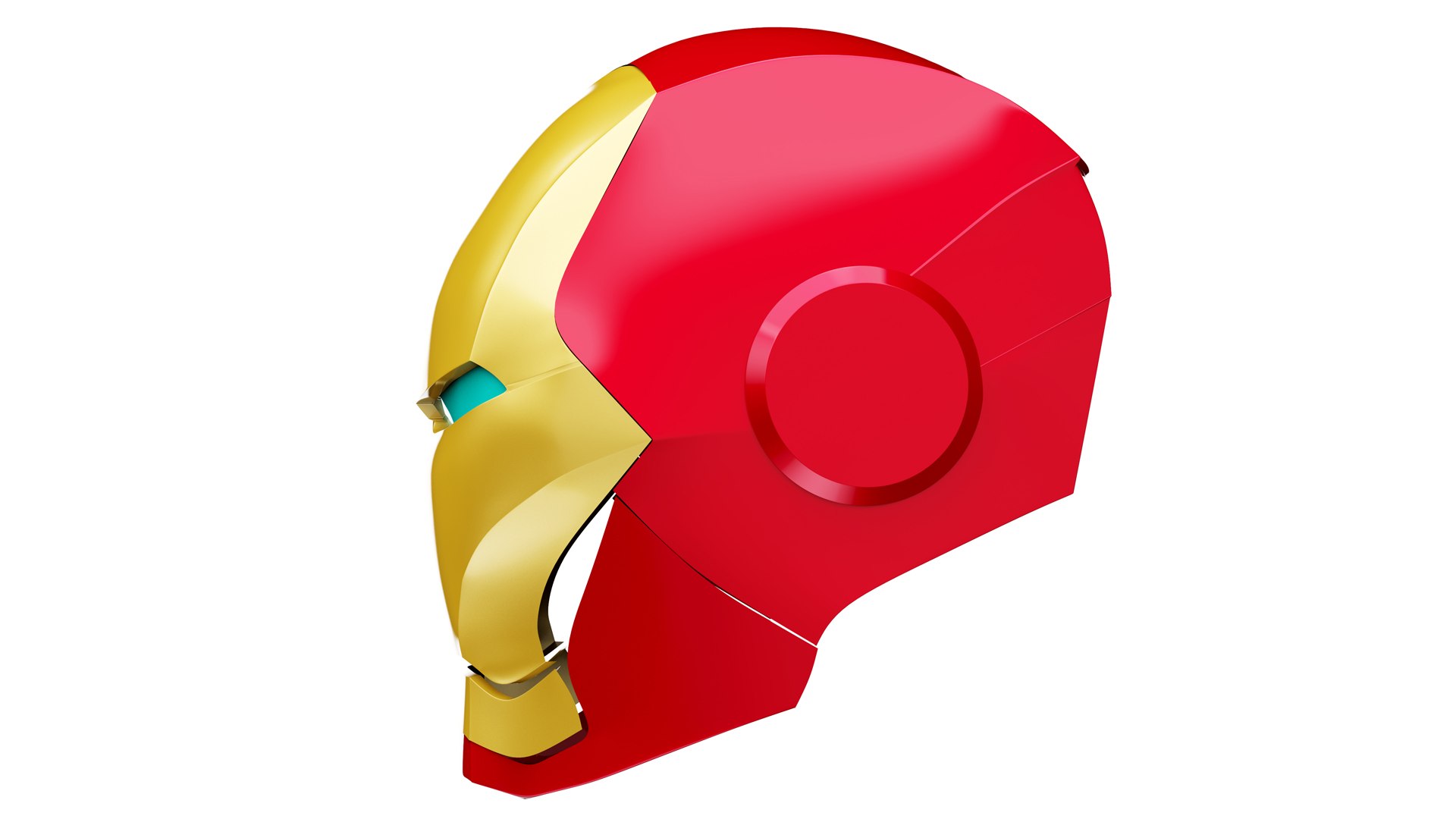 Iron Man Helmet Model - TurboSquid 1901942