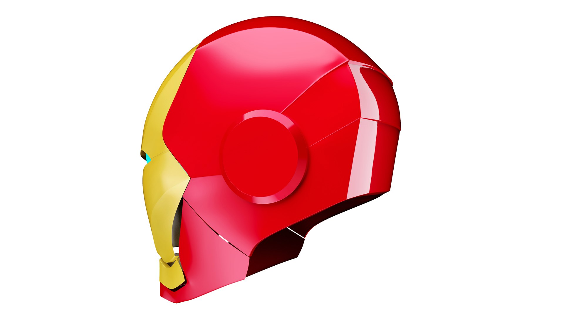 Iron Man Helmet Model - TurboSquid 1901942