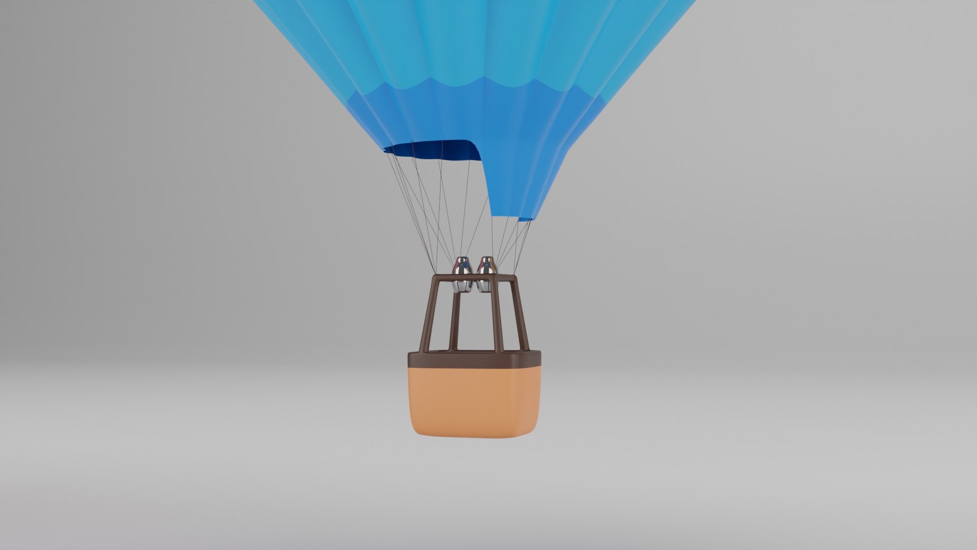 3D Model Hot Air Balloon Set - TurboSquid 2003959