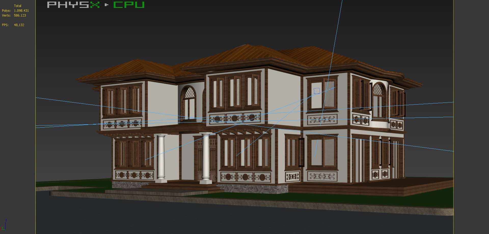 3D Modern Turkish House - TurboSquid 1185566