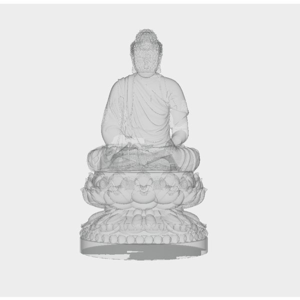modelo 3d Combo 7 poses de la estatua de Budhha Archivo digital STL ...