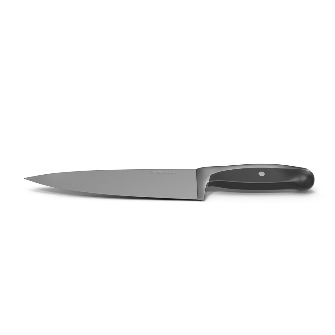 chefs knife 10 inch 3d x