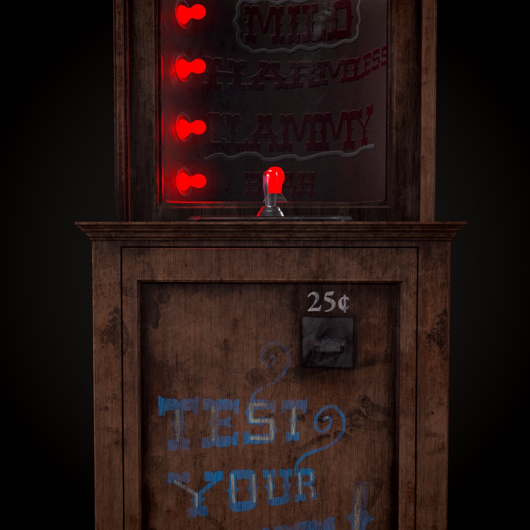 3D Love O Meter Model - TurboSquid 1857198