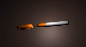 3D Sharpie Models - Browse & Download Formats - TurboSquid