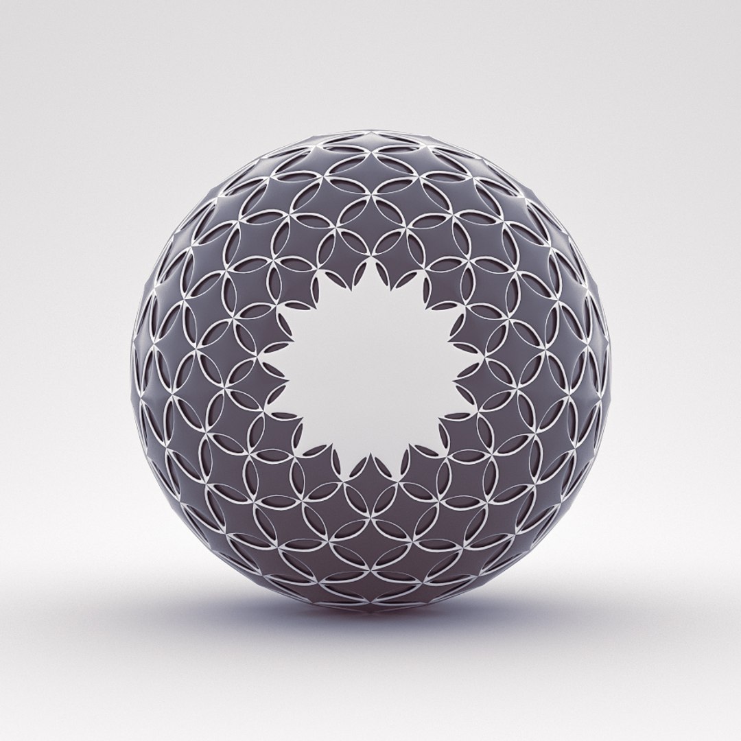 3D Abstract Sphere - TurboSquid 1798607