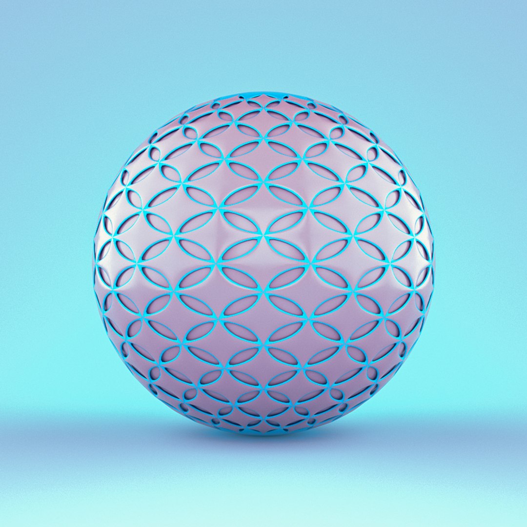 3D Abstract Sphere - TurboSquid 1798607