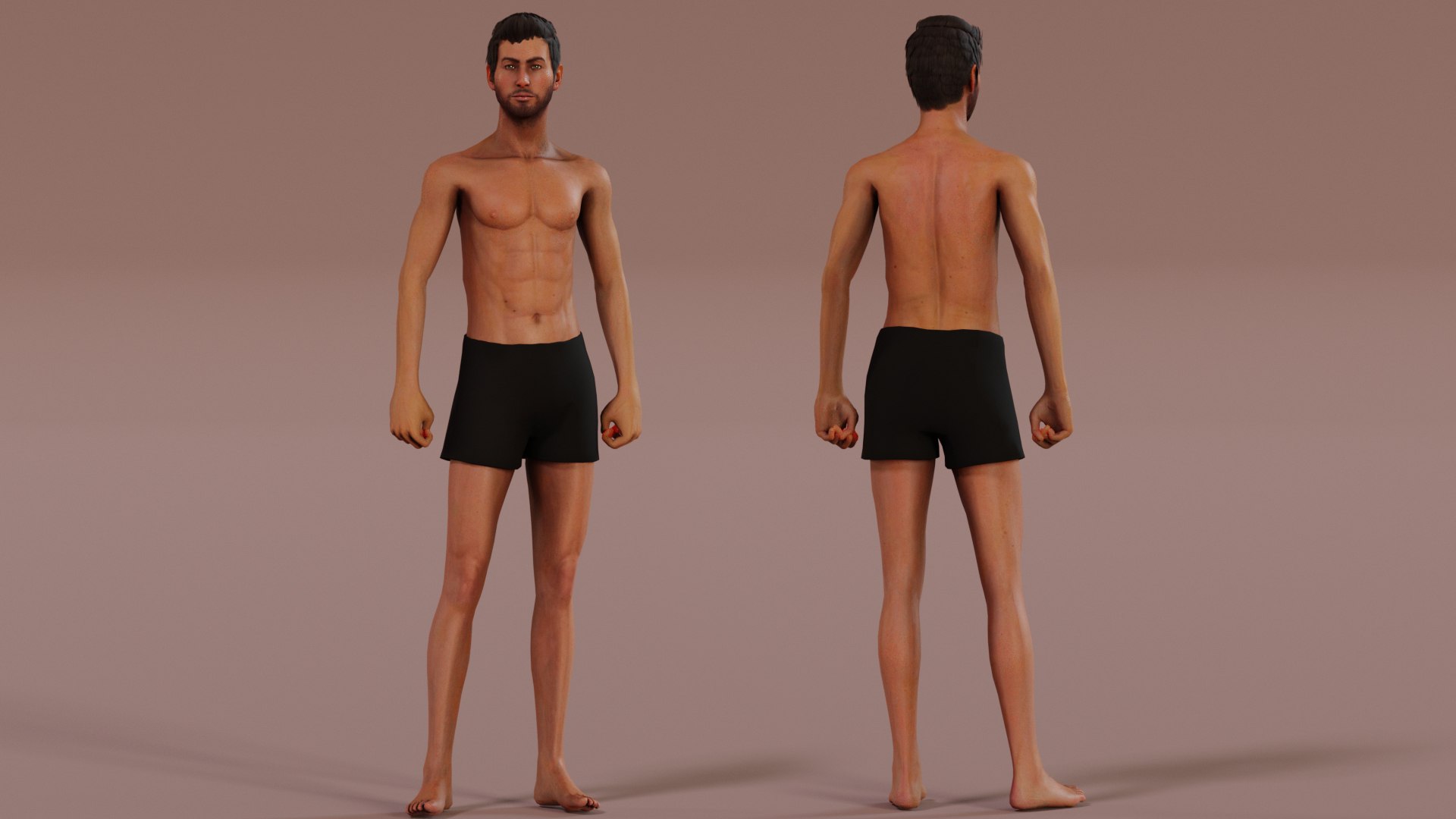 3D Male Base Rig Model - TurboSquid 1871404