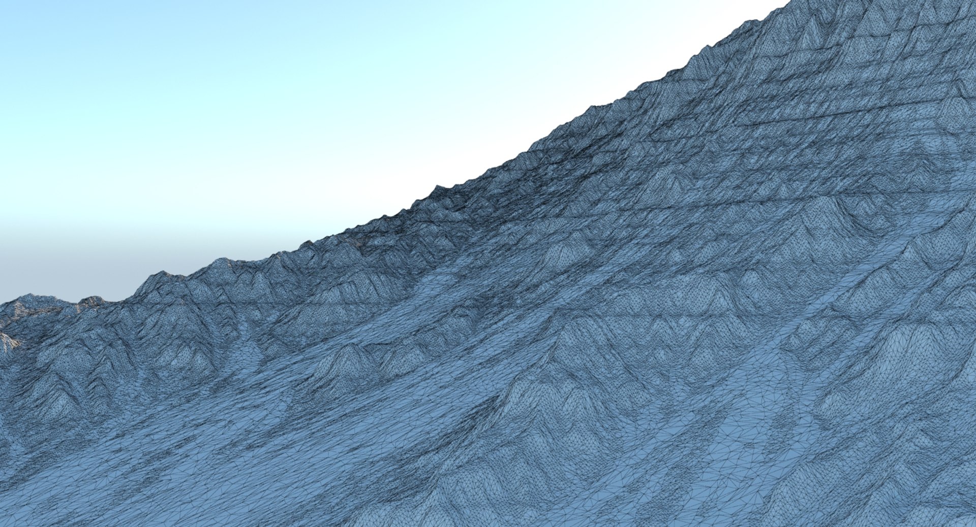 Mountain Realistic 3d Model