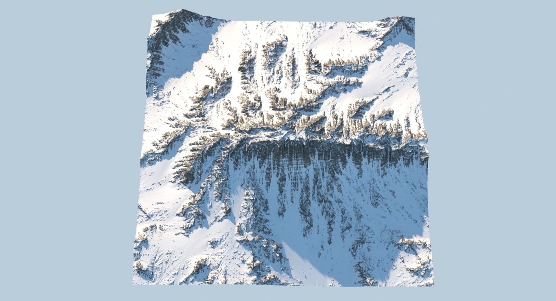 Mountain Realistic 3d Model