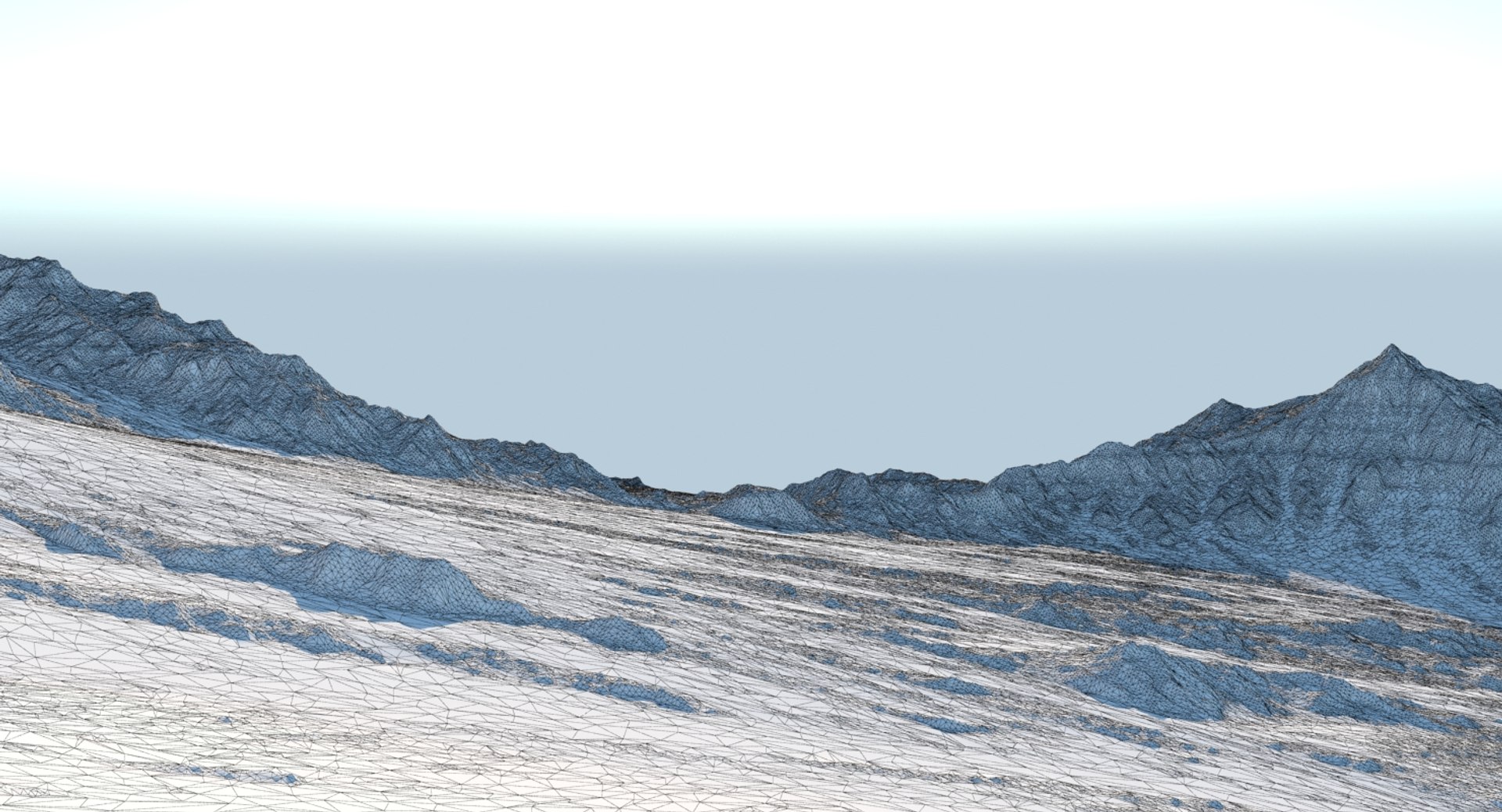 Mountain Realistic 3d Model