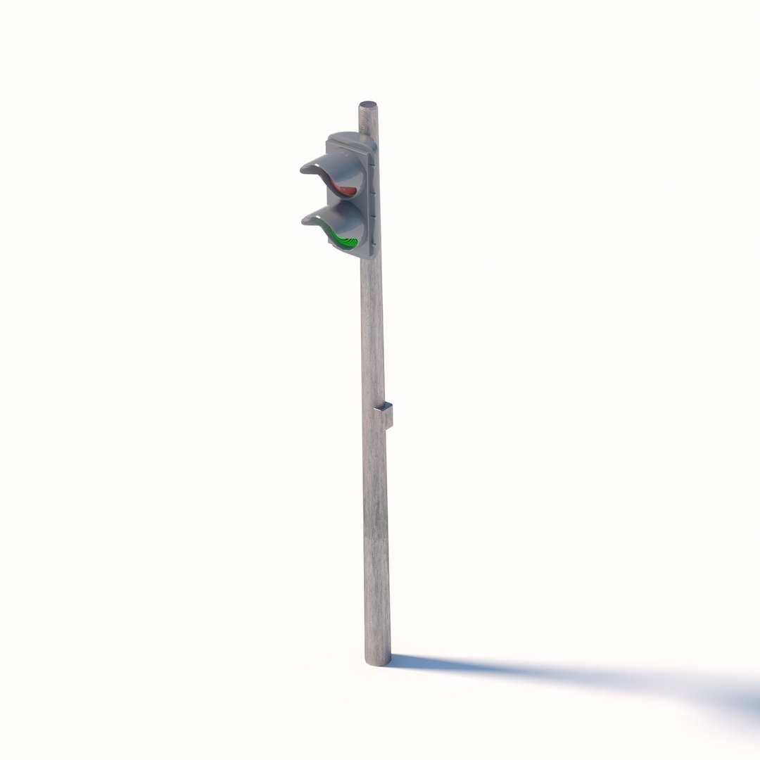 3D 3D Model Of Small Traffic Light - TurboSquid 1718749
