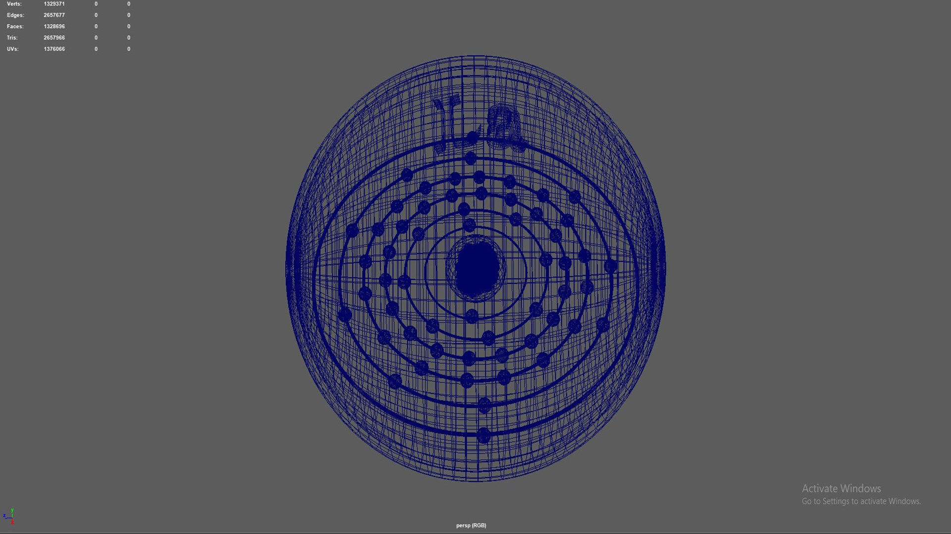 Lanthanum Chemical Element Model - TurboSquid 2136602