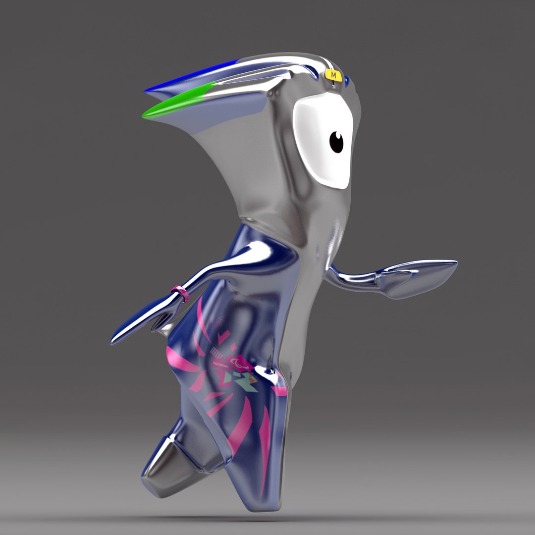 Wenlock Mascots London 2012 3ds