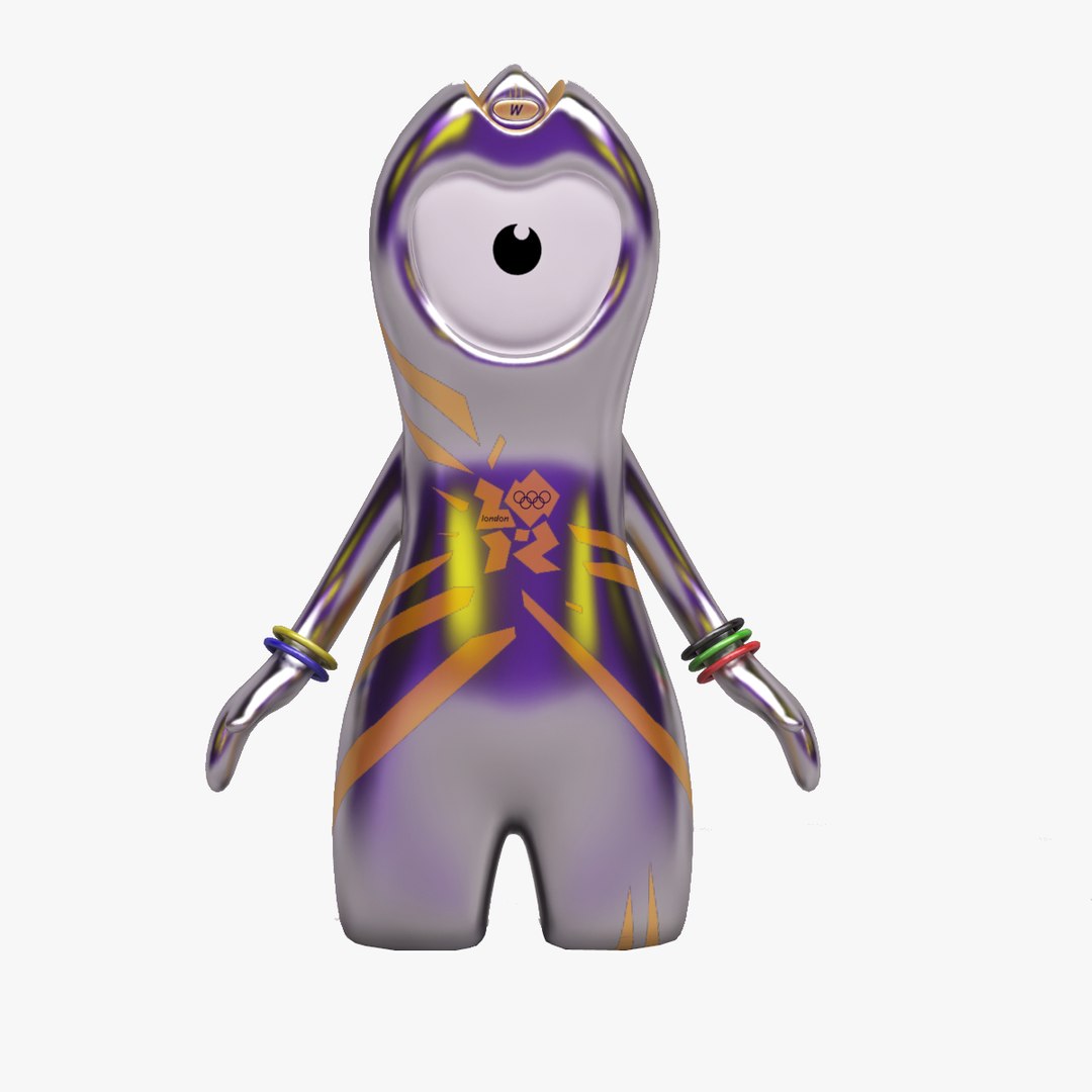 Wenlock Mascots London 2012 3ds