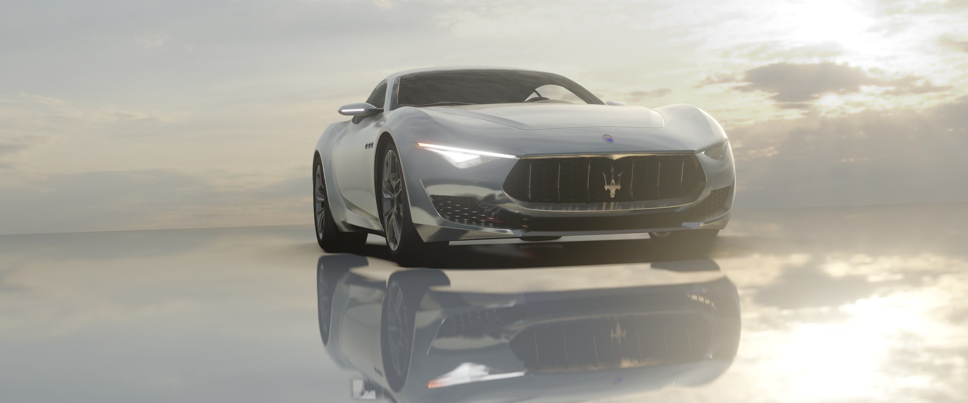3D Maserati Alfieri- Photorealistic model - TurboSquid 2071037