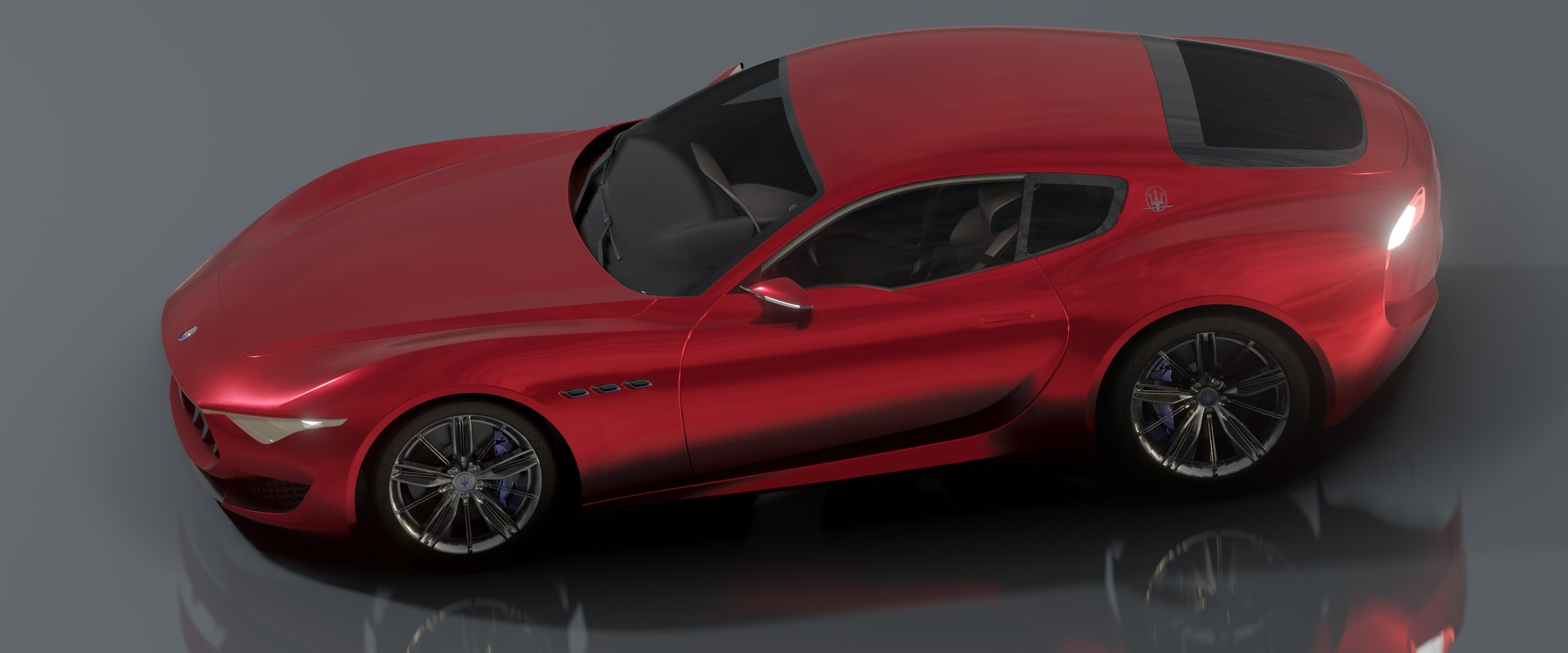 3D Maserati Alfieri- Photorealistic model - TurboSquid 2071037