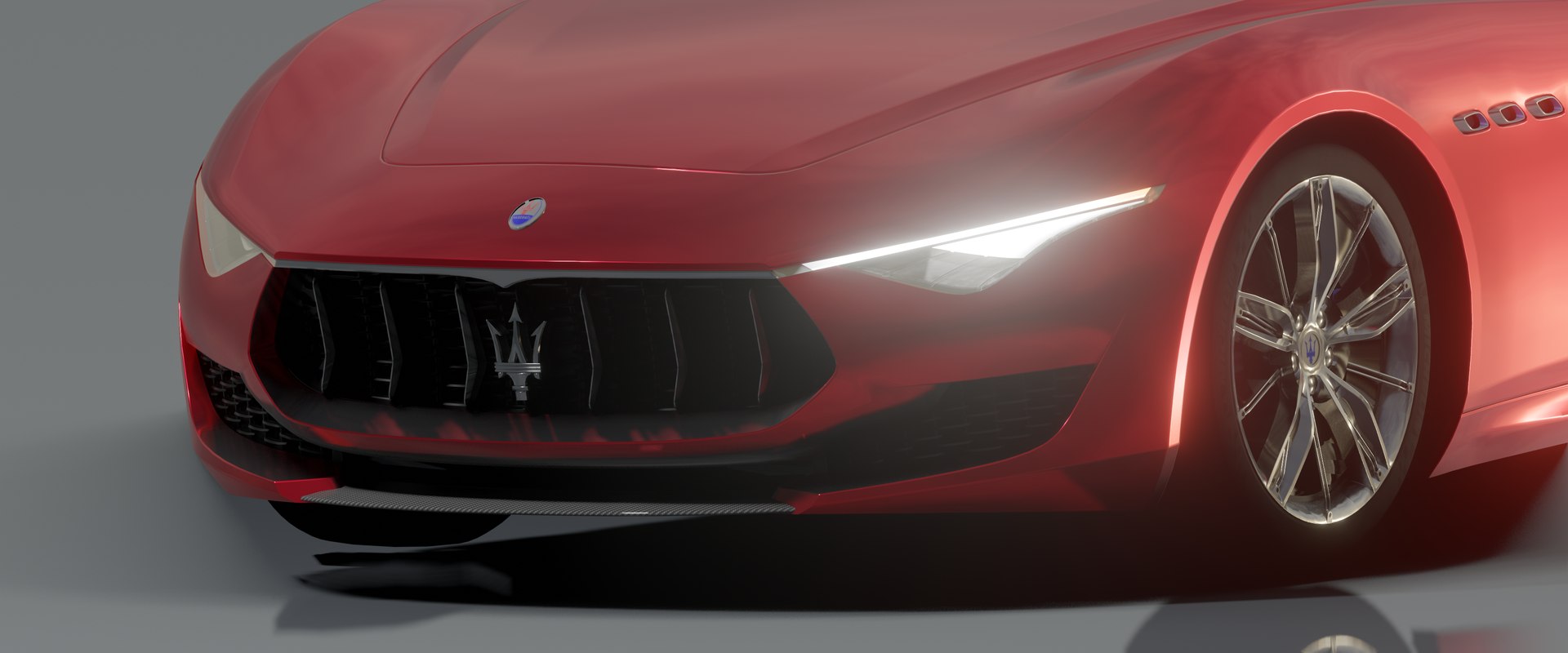 3D Maserati Alfieri- Photorealistic model - TurboSquid 2071037