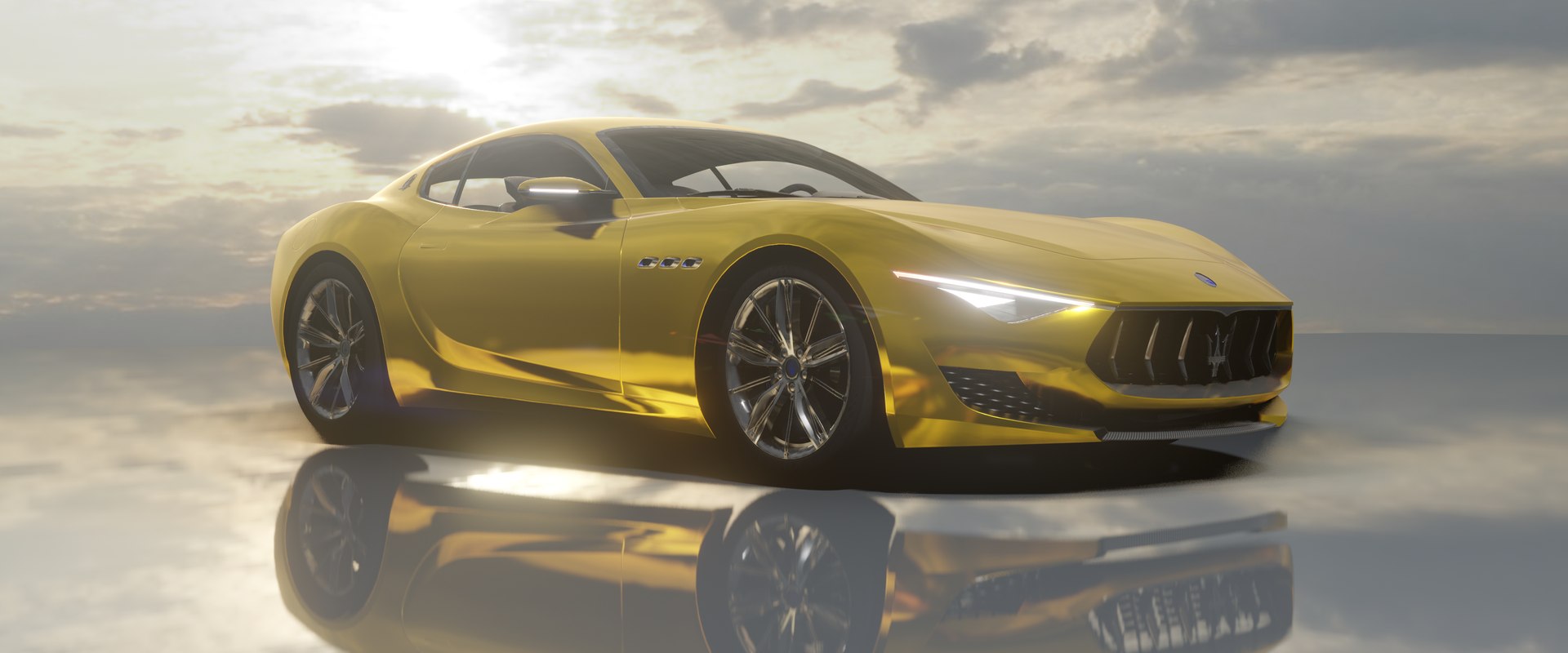 3D Maserati Alfieri- Photorealistic model - TurboSquid 2071037