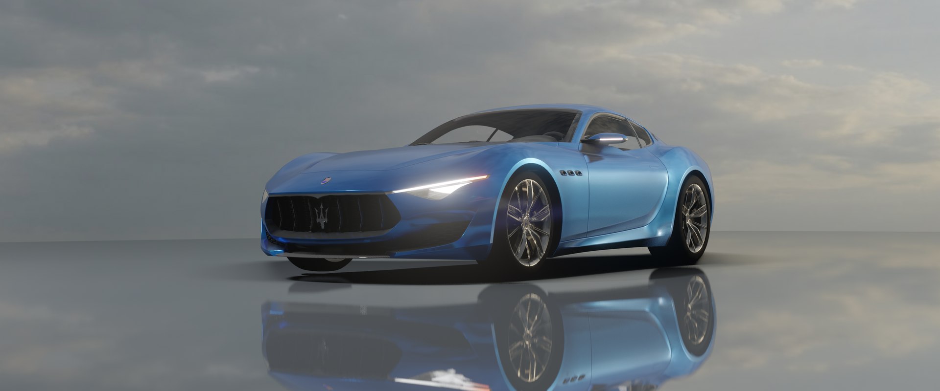 3D Maserati Alfieri- Photorealistic model - TurboSquid 2071037