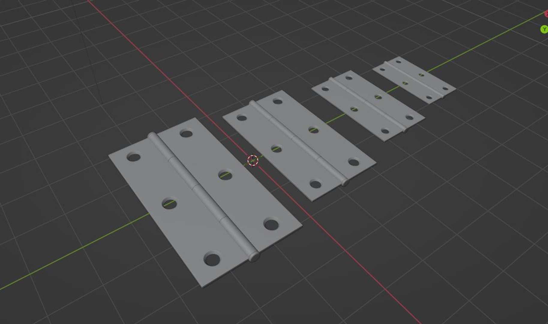 Steel Hinge 3D Model 3D Model - TurboSquid 2362024