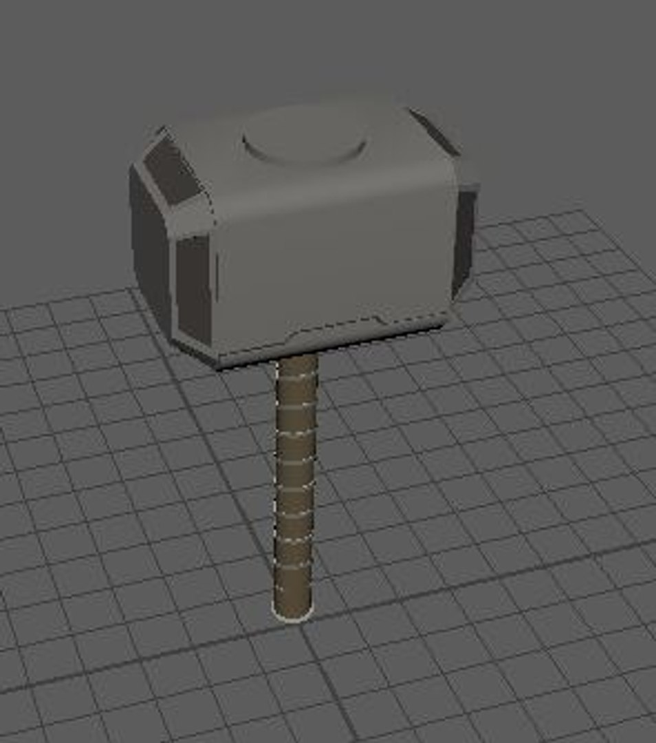 3D thor hammer - TurboSquid 1391871