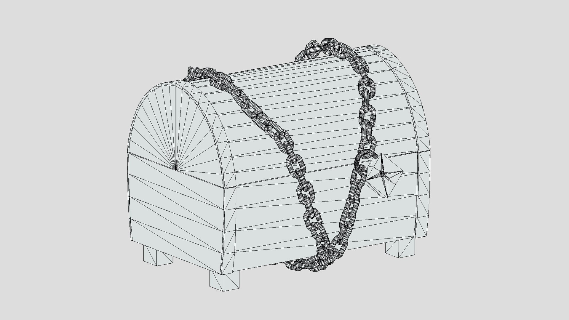 3D Treasure Chest Box 06 Low Poly PBR Realistic - TurboSquid 1936283