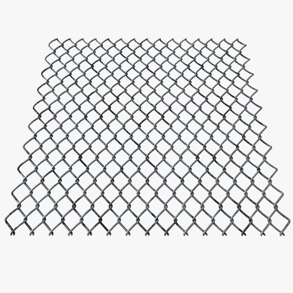 CHAIN LINK FENCE 3D model - TurboSquid 1813251