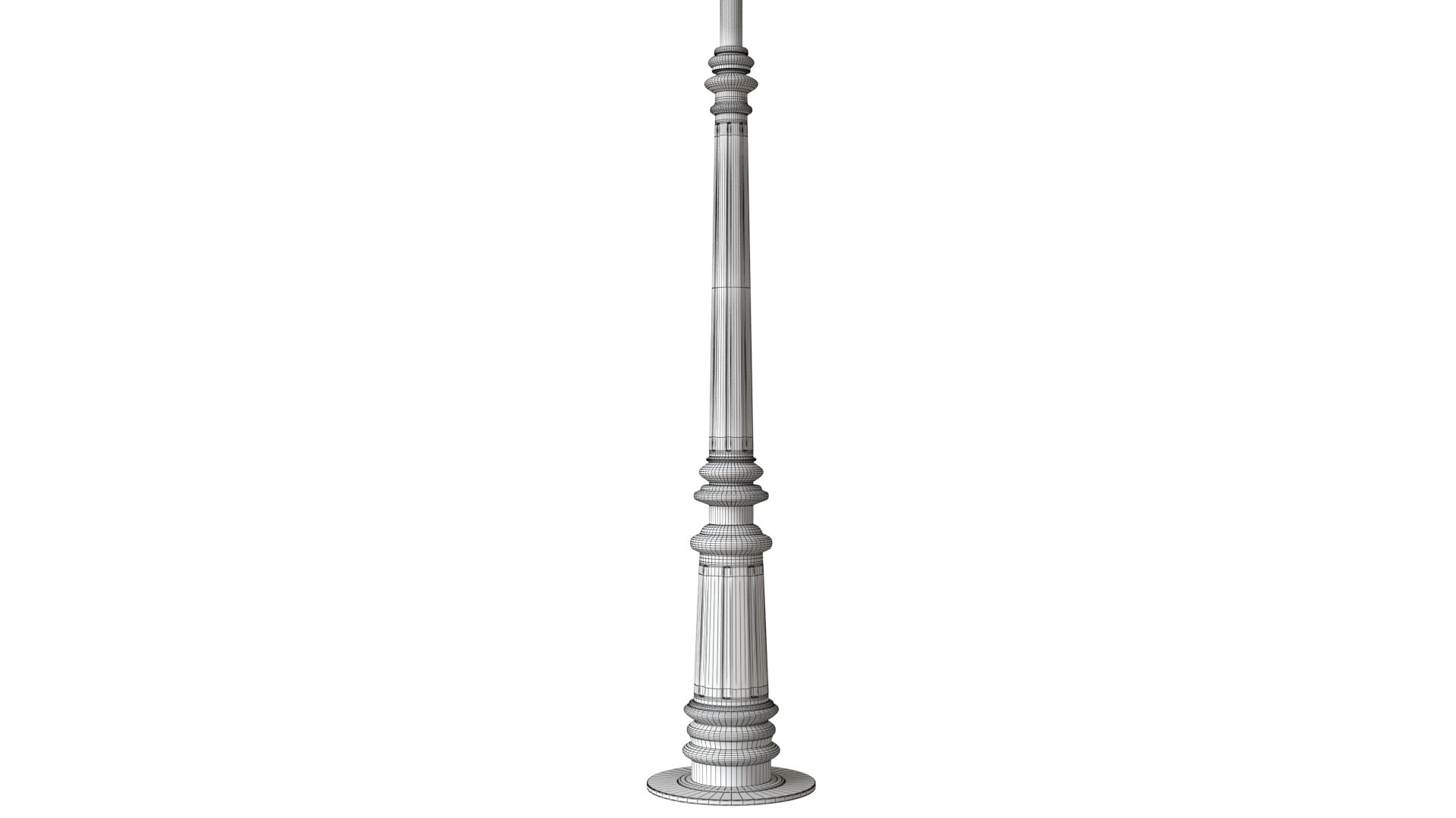 3D Model Lamp Post - TurboSquid 1700258