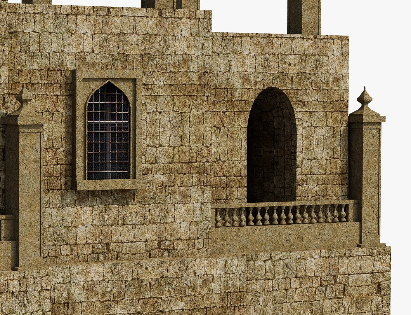 Arabian Old House 3D model - TurboSquid 1847618