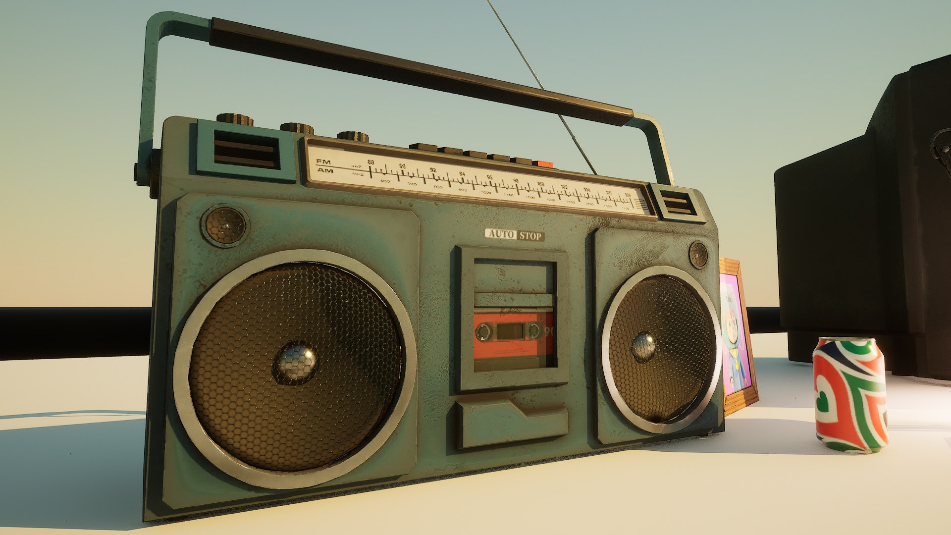 3D 80s Kid room props model - TurboSquid 2145956