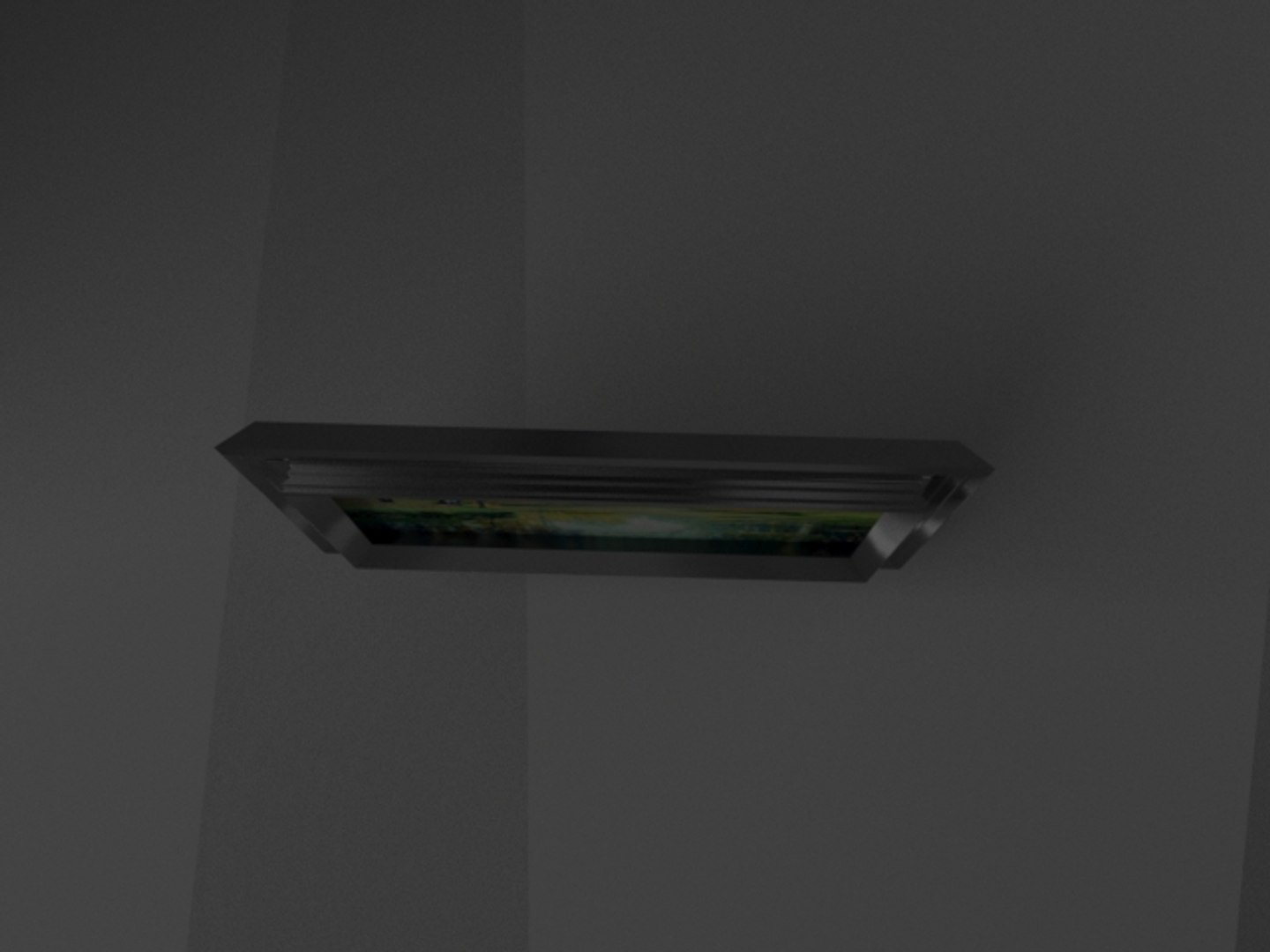 Frame photography aluminum 3D model - TurboSquid 1189366