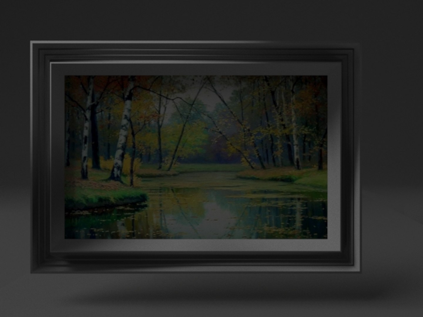 Frame photography aluminum 3D model - TurboSquid 1189366