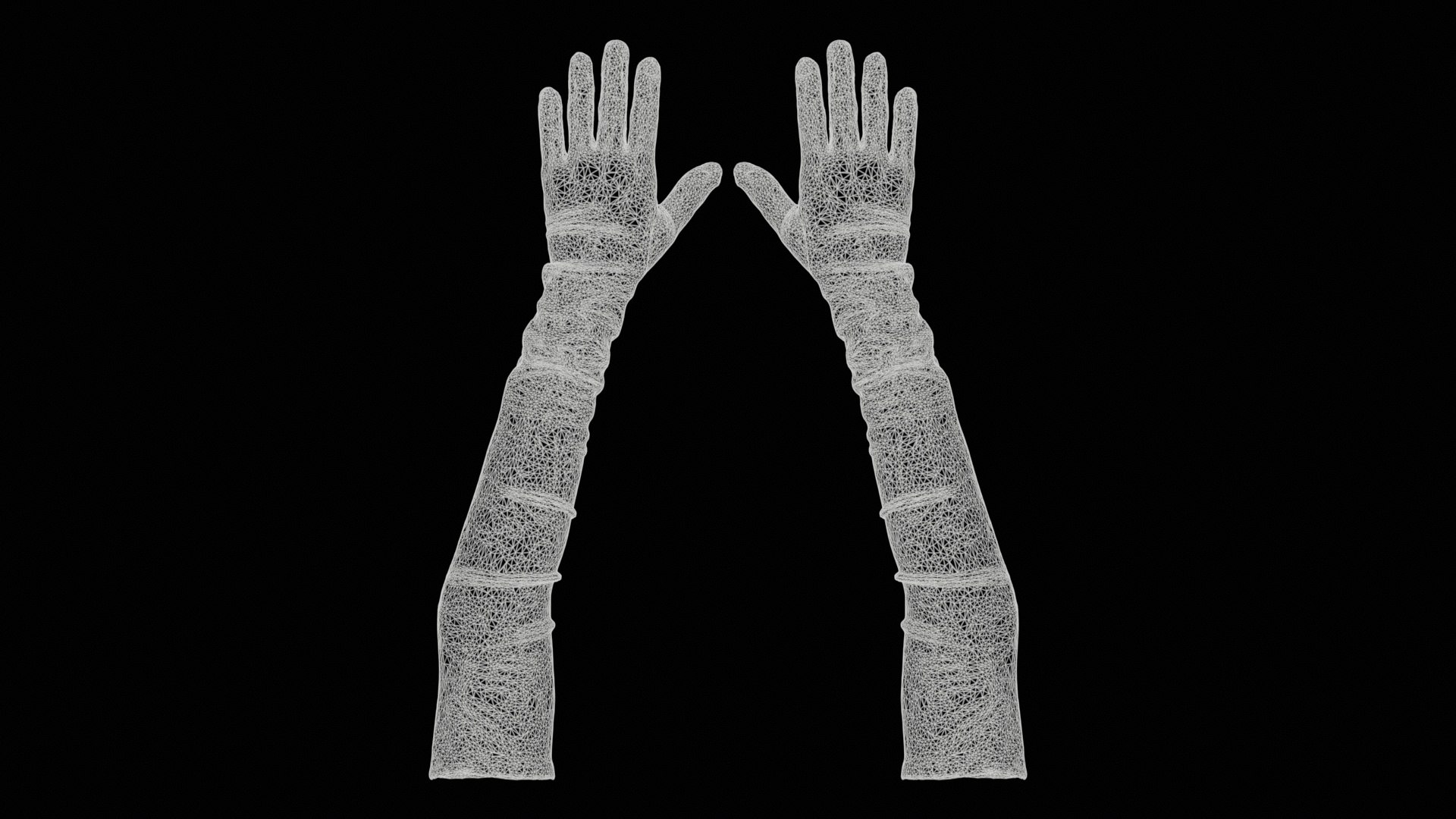 3D Diva Gloves Wrinkles Remastered - TurboSquid 2361301