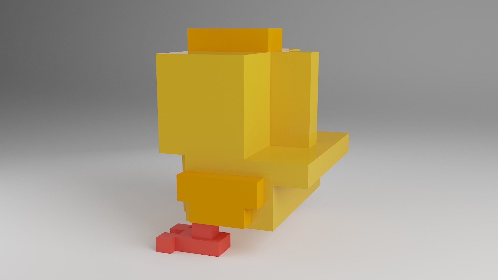 LOW POLY CHICK Model - TurboSquid 1978993
