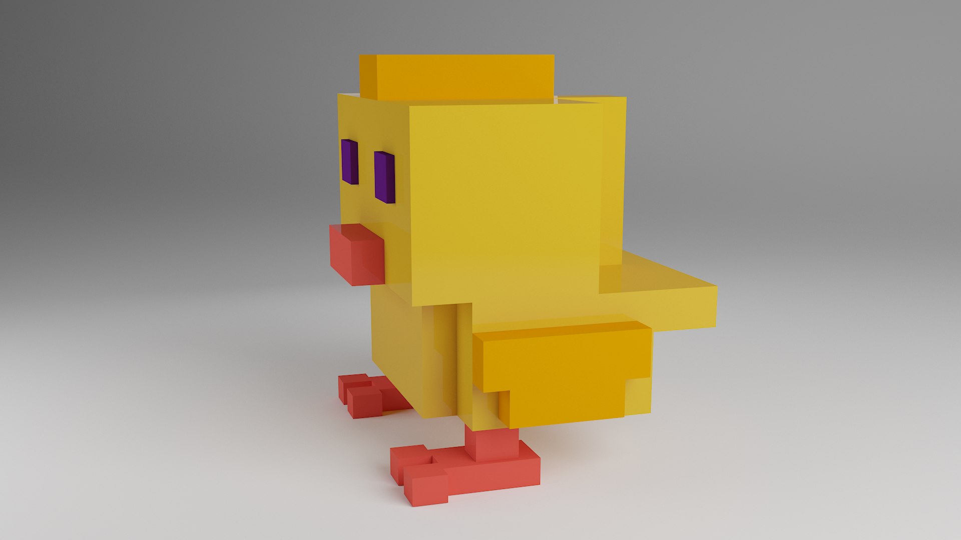 LOW POLY CHICK Model - TurboSquid 1978993