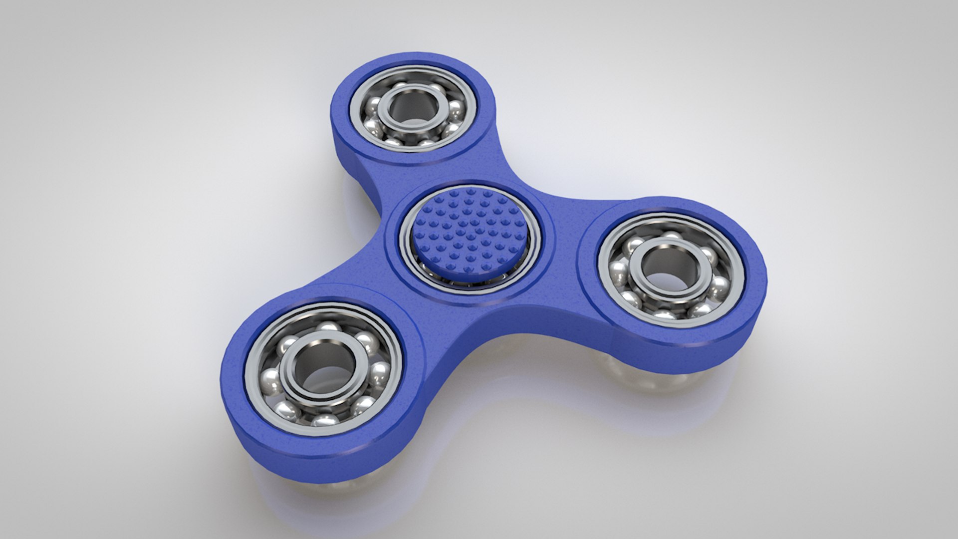 3d Bearing Spinner Model