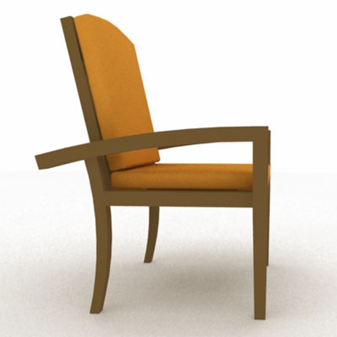 Bistro Armchair 3d Model