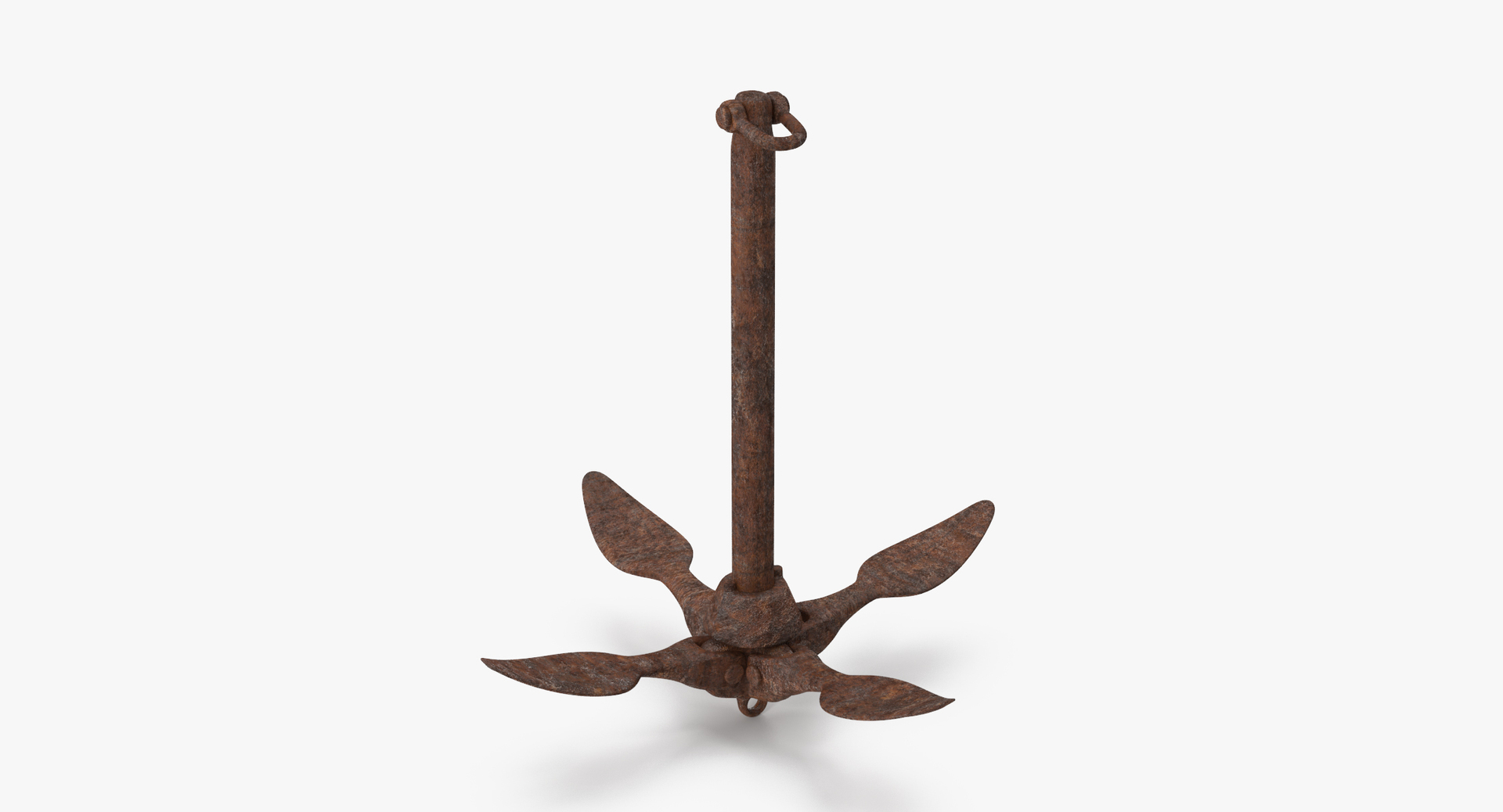 3d Anchors Ship Boat Model