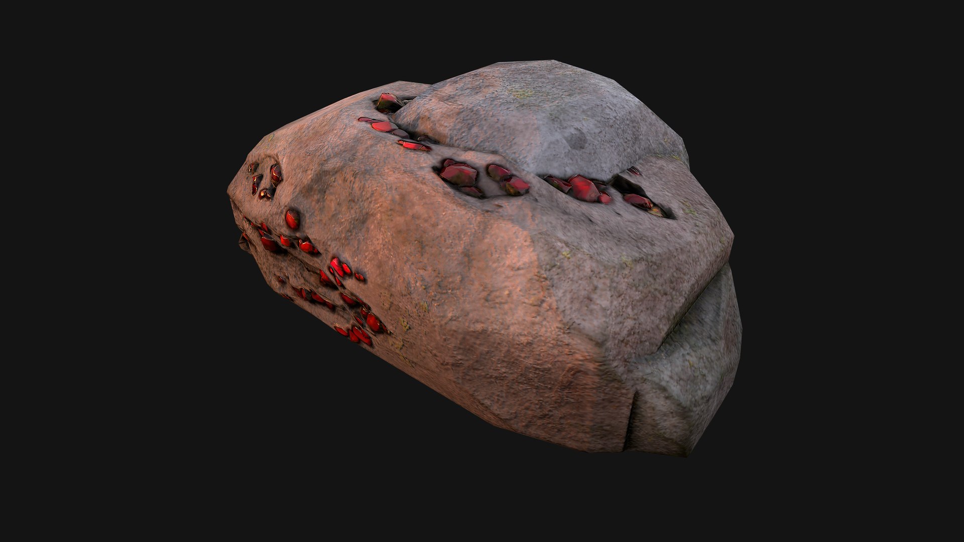 Gems Gemstone Minerals Magical Crystals Ore 3D - TurboSquid 2318961